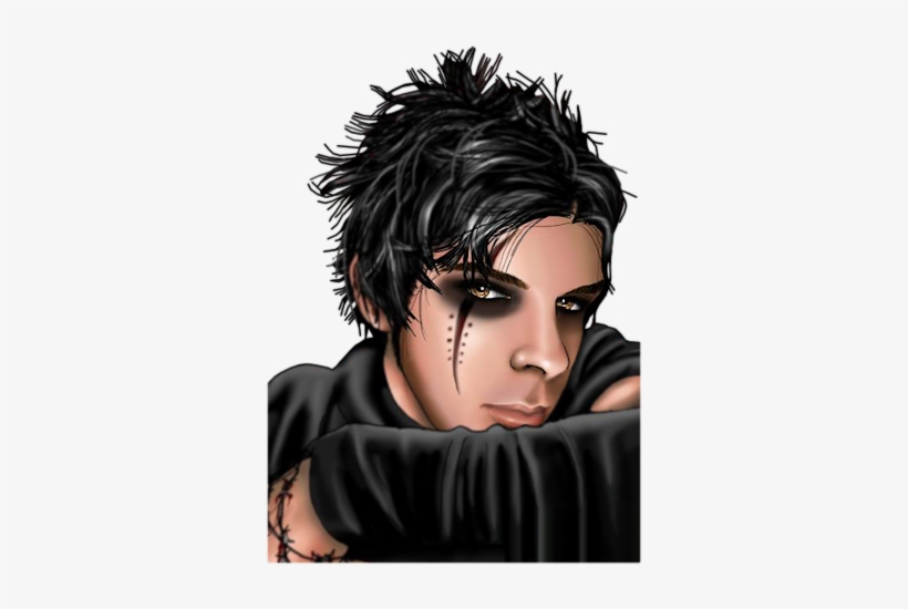 Goth-guy - Goth Clipart Transparent PNG - 340x470 - Free Download on ...