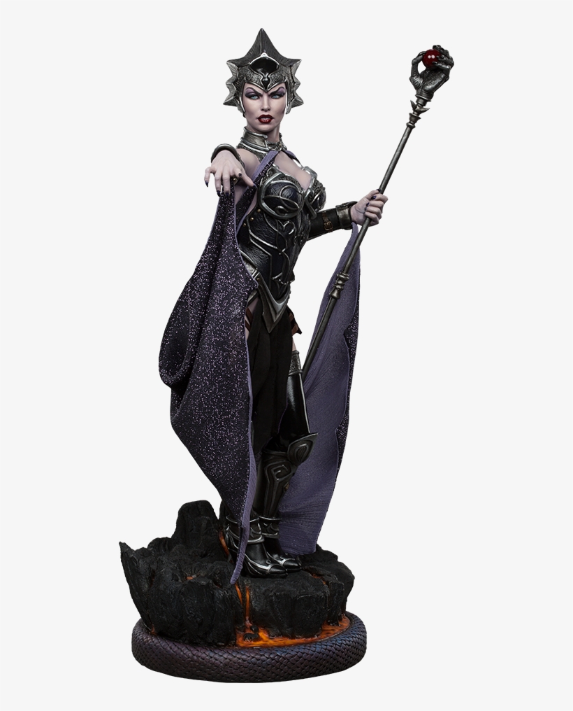 Evil-lyn Statue By Sideshow Collectibles Transparent PNG - 480x936 ...