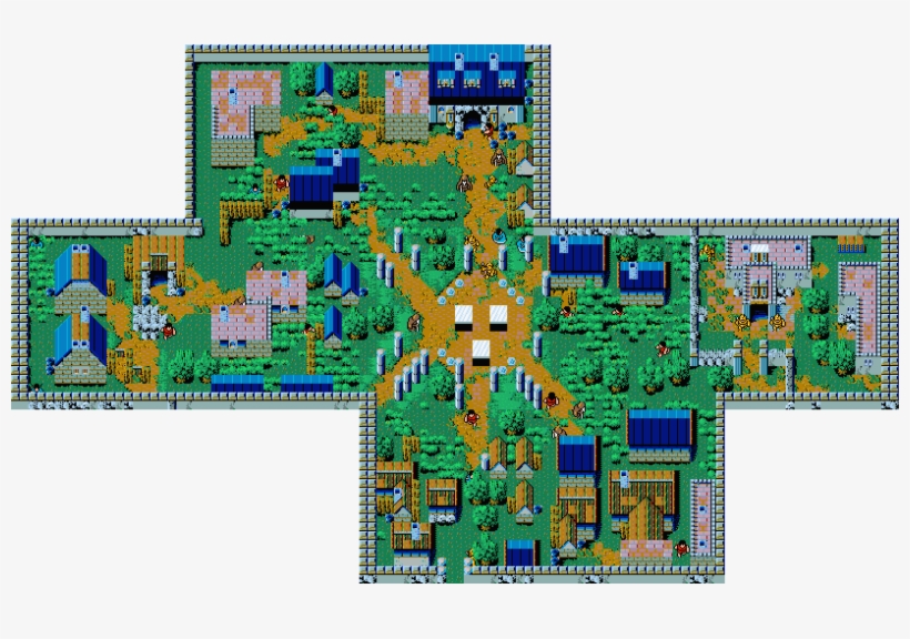 Hydlide 3 Map City Of Illusion Transparent PNG - 816x496 - Free ...