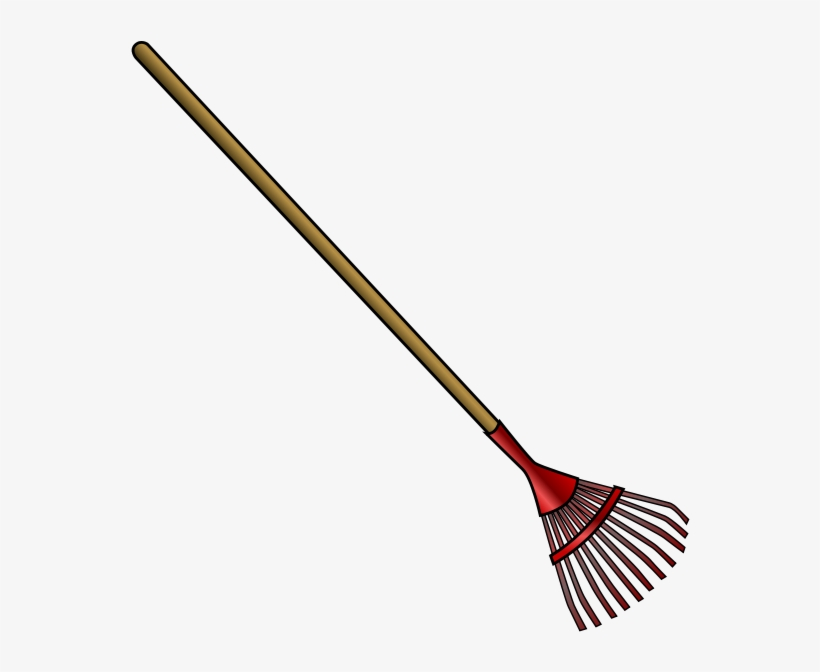 Leaf Rake Clipart Png - Free Clipart Rake Transparent PNG - 567x600 ...