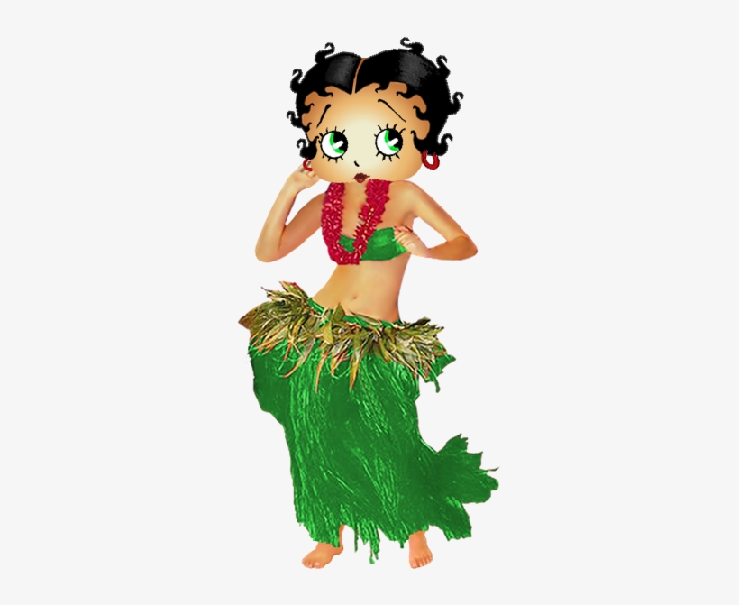 Betty Boop Pinterest - Betty Boop Hula Girl Transparent PNG - 338x620 ...