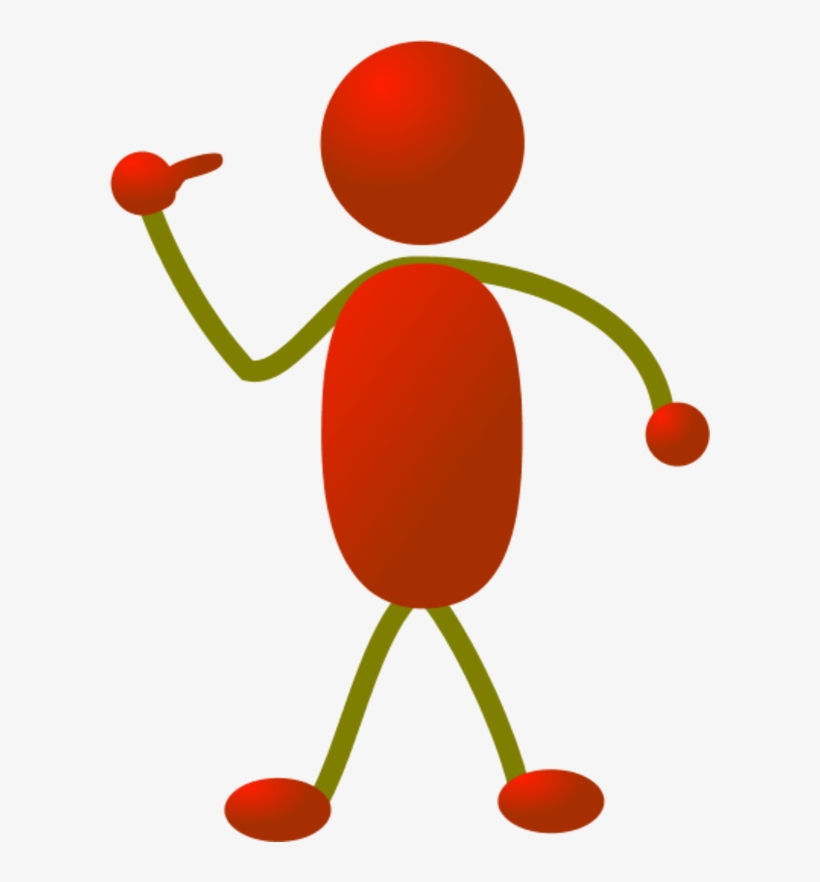 Download Person Pointing Finger Clipart - Clipart Stickman - HD ...