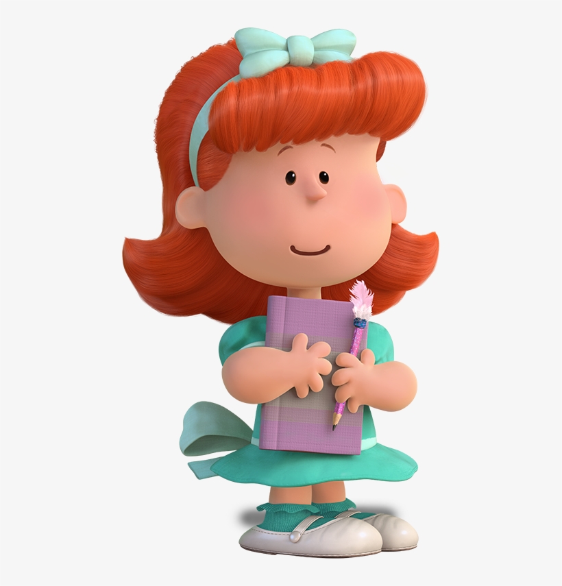 Snoopy Clipart November - Peanuts Movie The Little Red Haired Girl ...