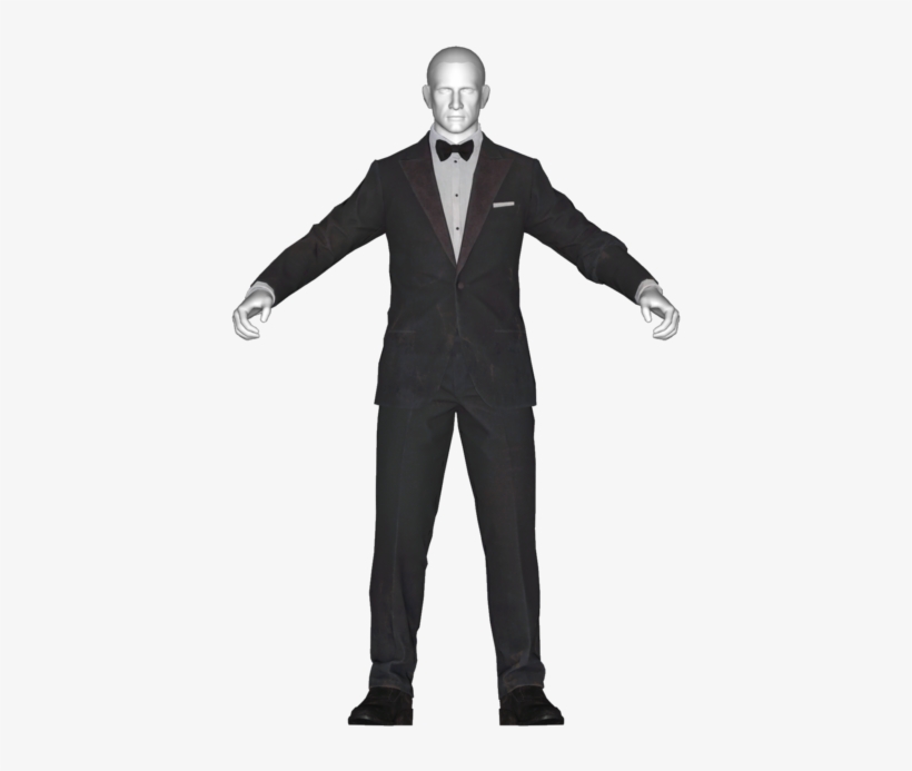 Special Agent Tuxedo - Fallout 4 Silver Shroud Costume Transparent PNG ...