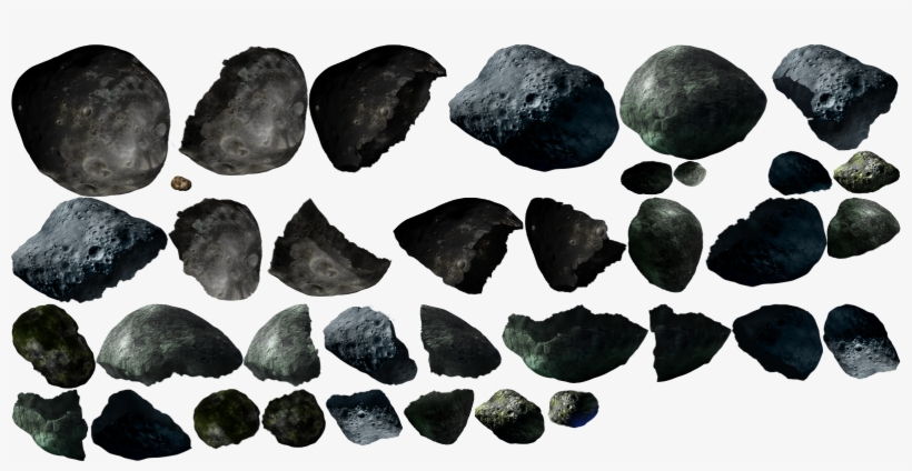 Asteroid Sprite Sheet