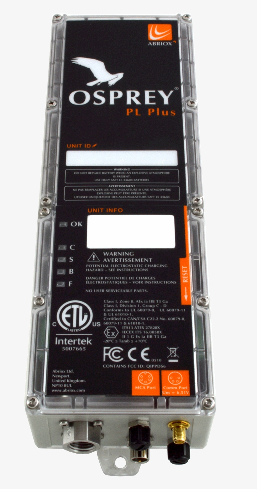 Osprey Remote Pressure Monitors Can Be Used For Transparent PNG ...