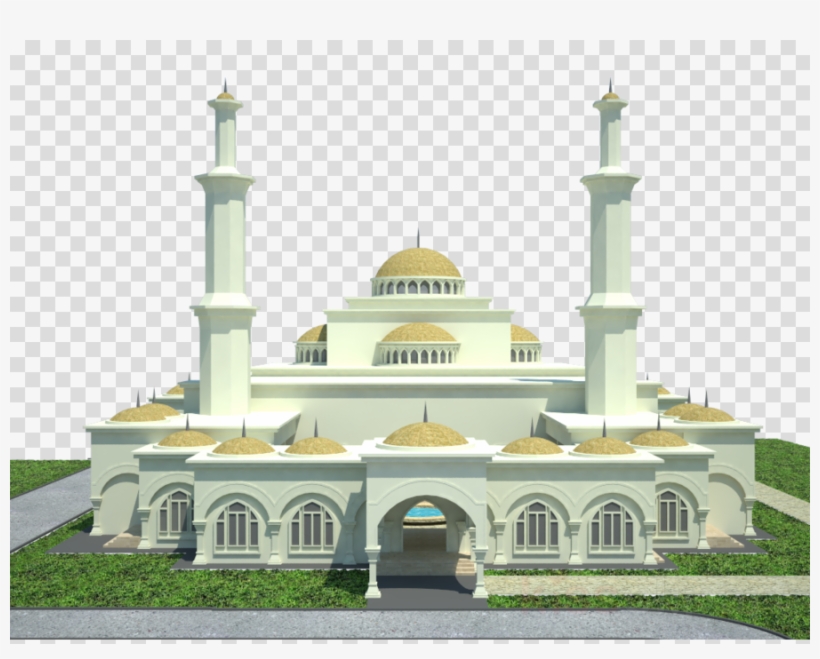 Mosque Sketchup Clipart Sultan Ahmed Mosque Kaaba Transparent PNG ...