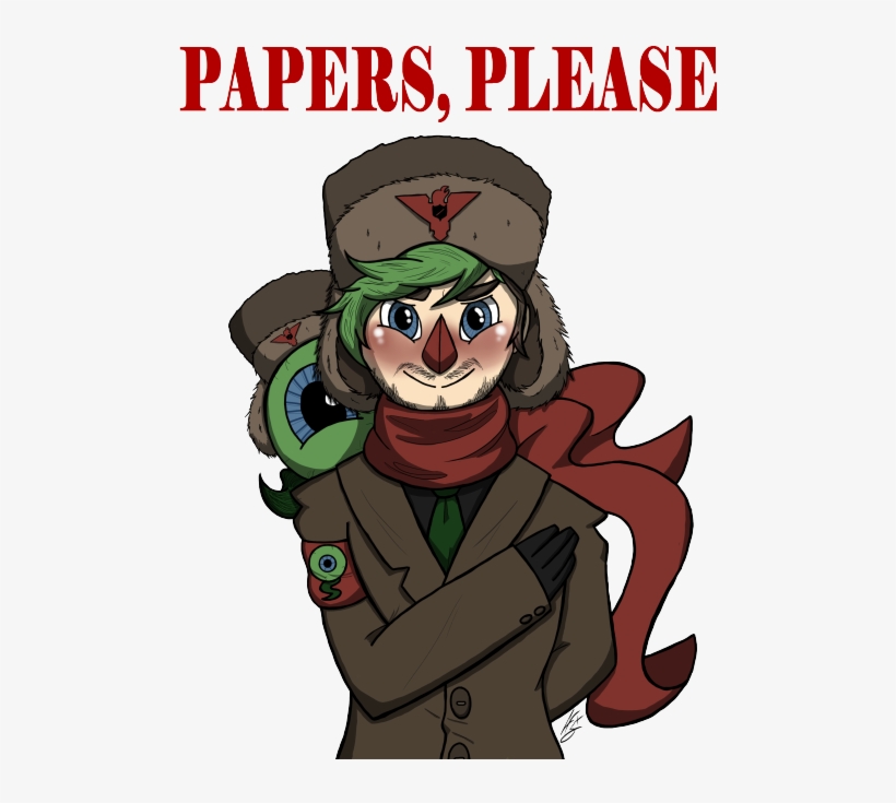 “papers, Please ” Transparent PNG - 500x667 - Free Download on NicePNG