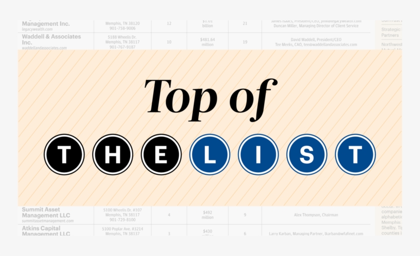Top Of The List Transparent PNG - 750x421 - Free Download on NicePNG