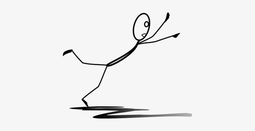 Download Falling Tripping Stickman Stick Figure Mat - Falling Clip Art ...