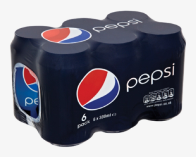 Pepsi Can Pack - 6 Pack Shrink Wrap Transparent PNG - 1000x1000 - Free ...