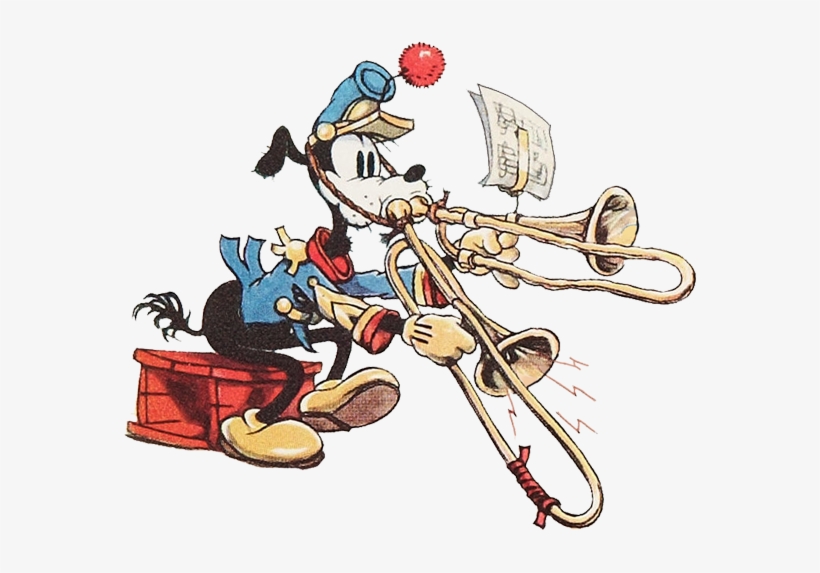 Classic Goofy Trombone - Trombone Happy Birthday Transparent PNG ...