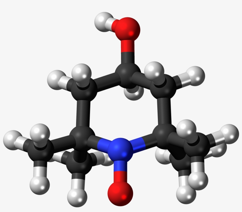 4 Hydroxy Tempo Radical Ball Transparent PNG - 2000x1685 - Free ...