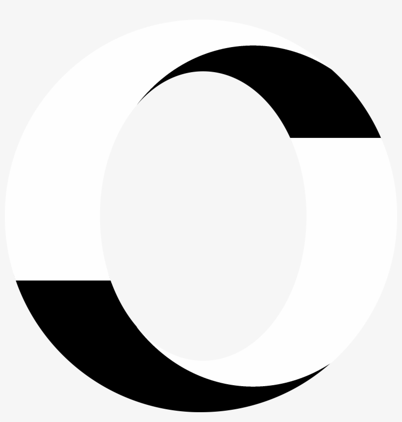 Opera Logo Black And White Transparent PNG - 2400x2400 - Free Download ...