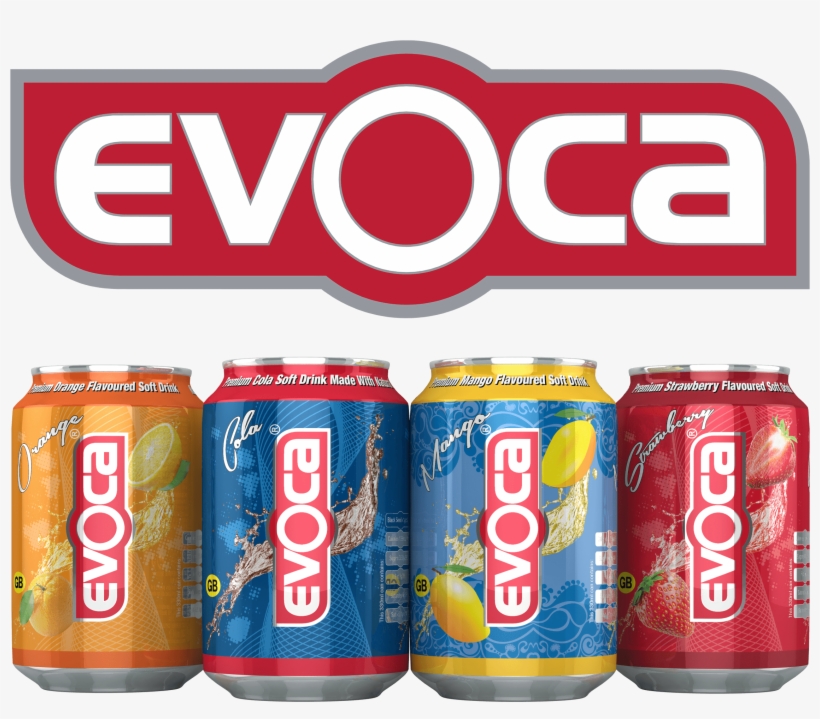 Evoca Logo Cans Png - Carbonated Soft Drinks Transparent PNG ...