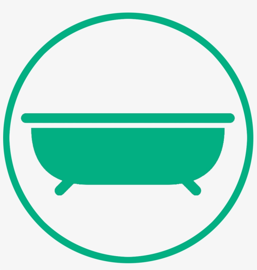 Bathtub Or Jacuzzi - Circle Transparent PNG - 1000x1000 - Free Download ...
