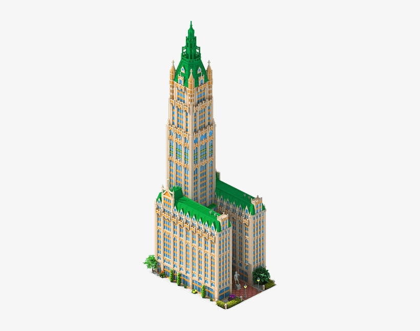 Woolworth Building - Woolworth Building Png Transparent PNG - 263x568 ...