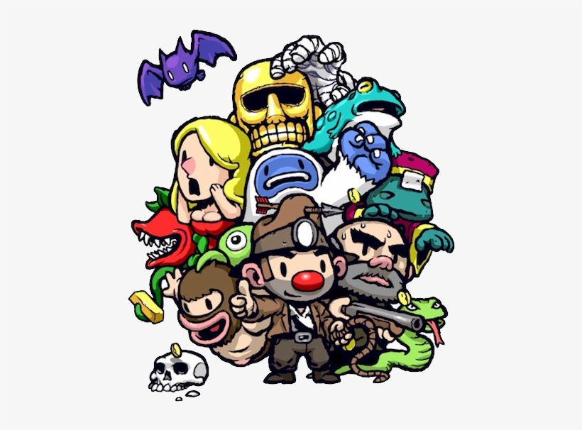 Spelunkygroup - Spelunky Soundtrack Transparent PNG - 570x570 - Free ...