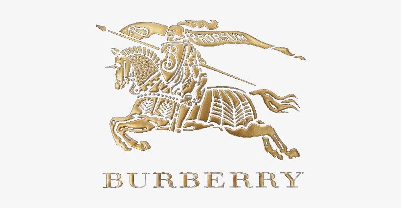 Download Burberry Gold Logo 3 By Scott - Burberry Prorsum Wristlet ...