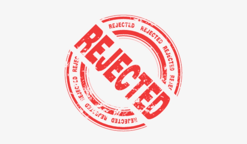 Download Rejected Stamp Transparent - Reject Icon - HD Transparent PNG ...