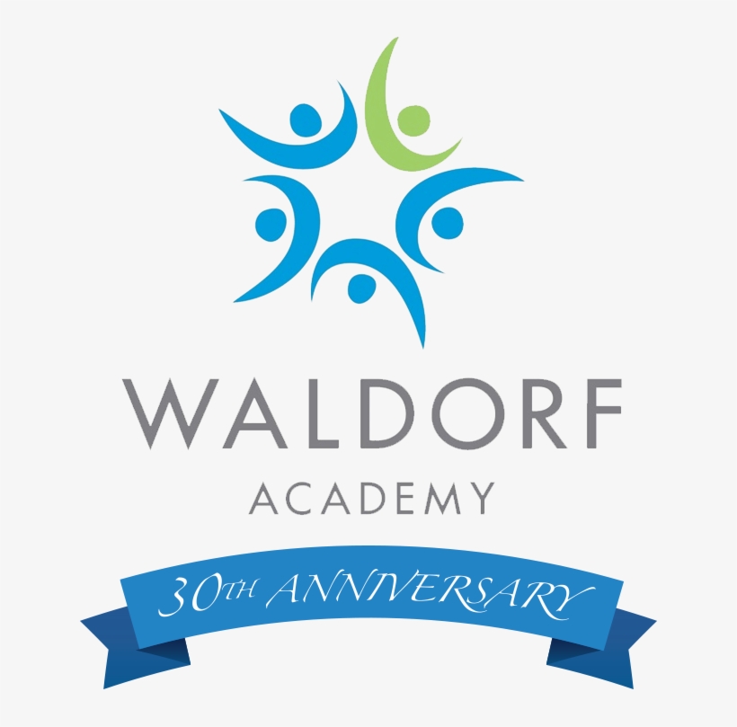 Waldorf Logo Anniversary - Waldorf Academy Logo Transparent PNG ...