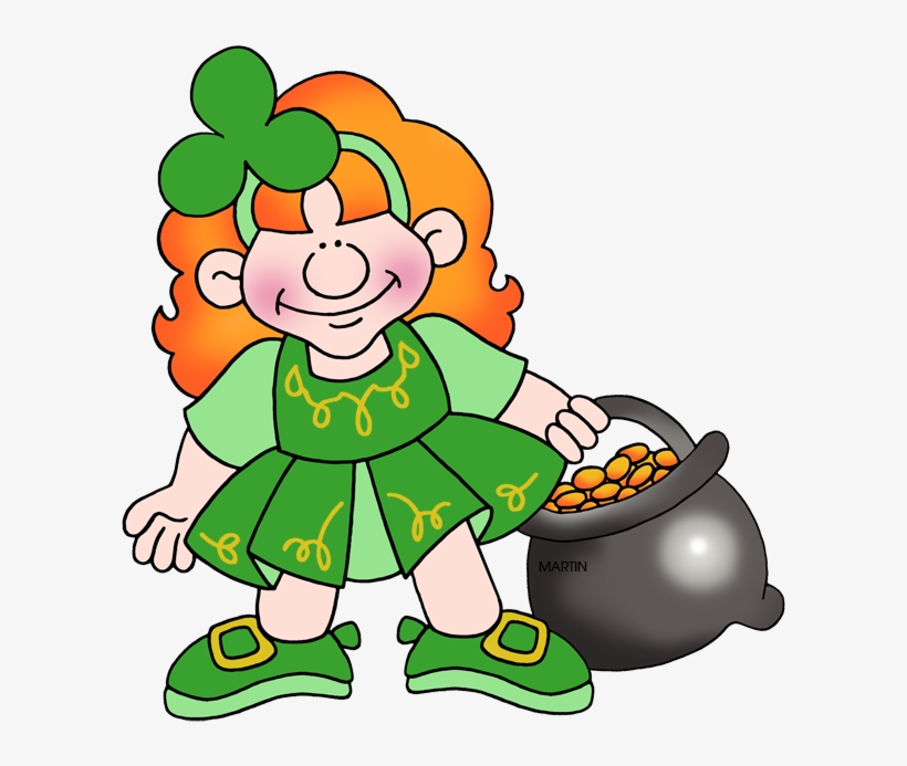 Gold 'n Girl - Girls St Patricks Day Clip Art Transparent PNG - 601x613 ...