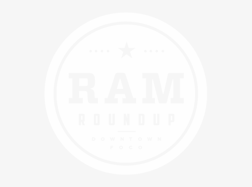 White Ram Roundup Logo - Fort Collins Transparent PNG - 600x600 - Free Download on NicePNG