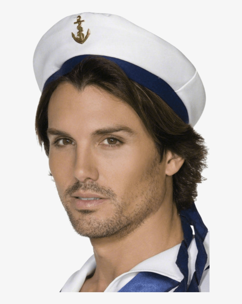 Sailor Fancy Dress Hat - Sailor Cap Transparent PNG - 600x951 - Free ...