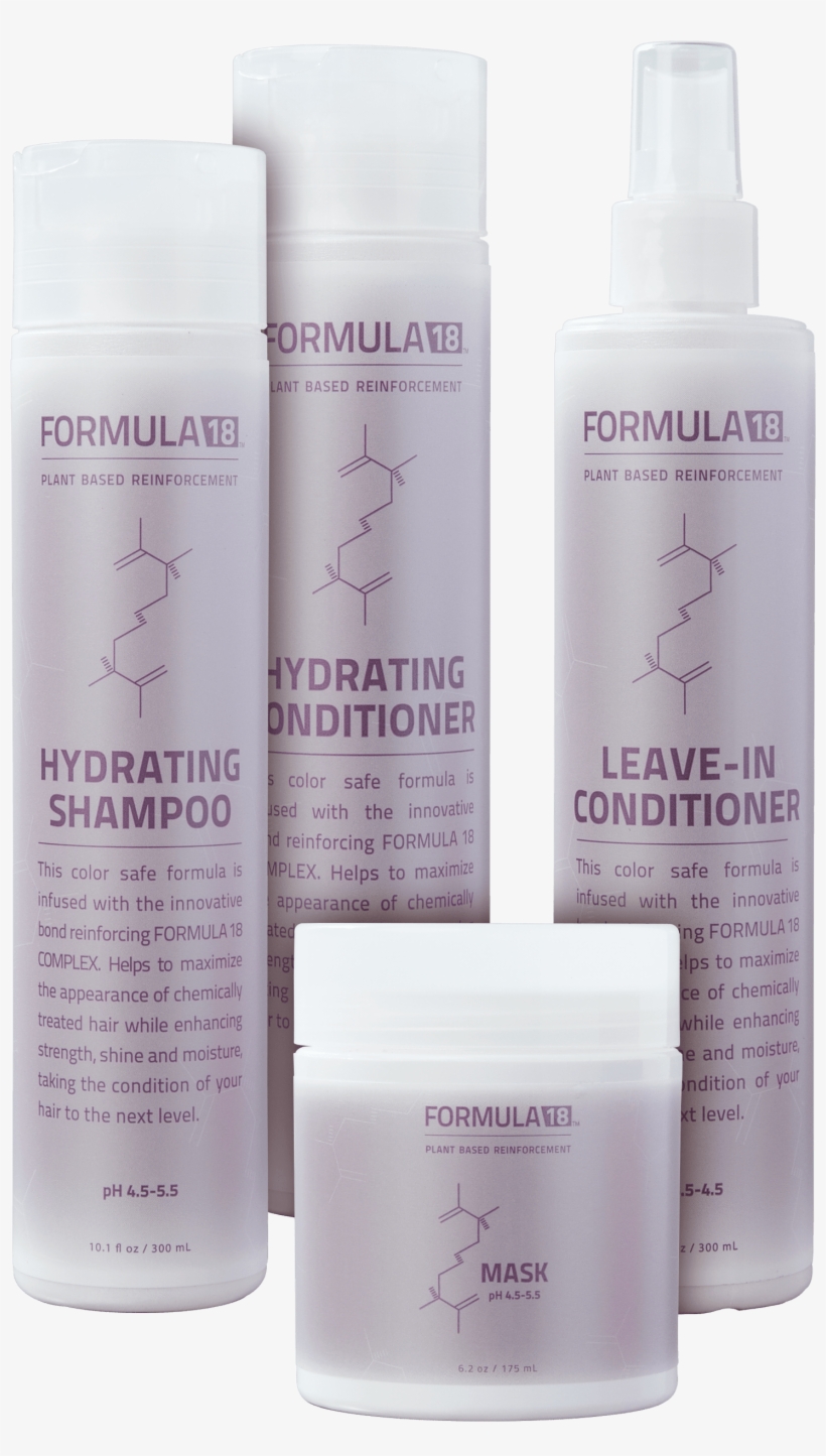 Complete Hair Kit - Formula 18 Hair Products Transparent PNG ...