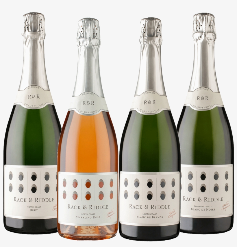 Rack & Riddle's Four Sparkling Wines Transparent PNG - 1000x1039 - Free ...