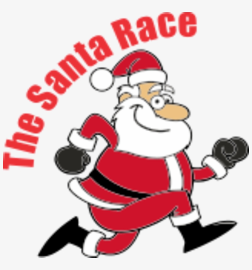 The Santa Race 5k And Little Reindeer Dash - Santa Race Transparent PNG ...