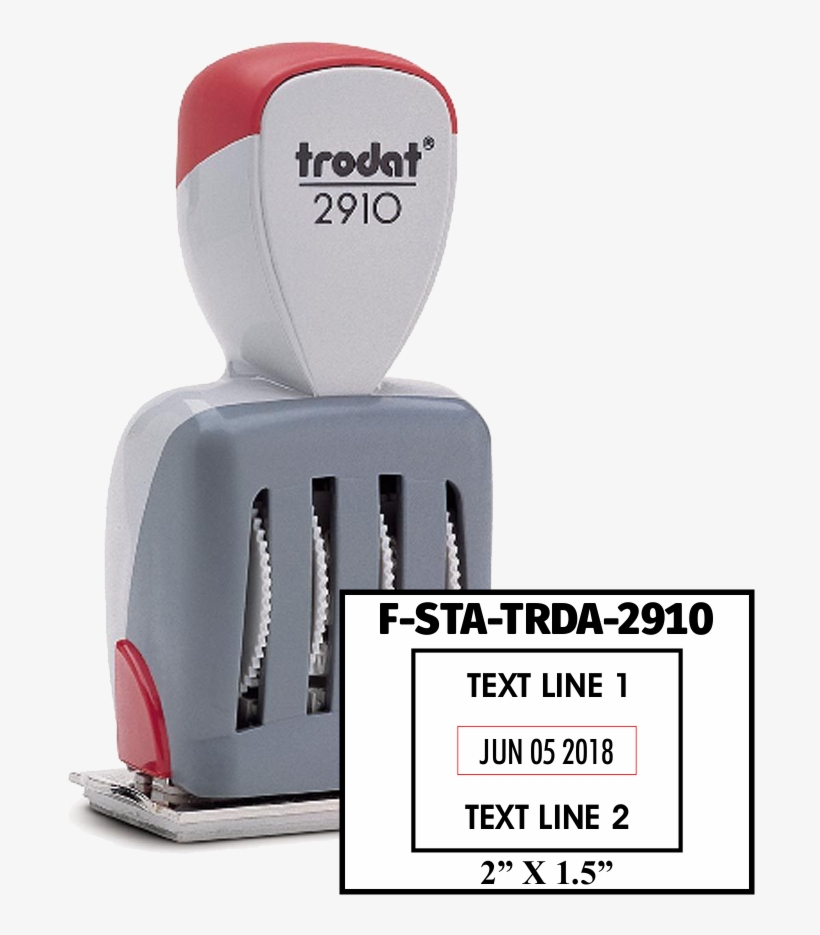 Regular And Self Inking Date Stamps With Custom Imprint - Rubber Date ...