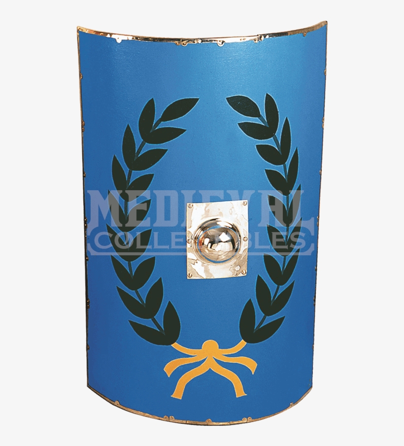 Wooden Linen Covered Roman Arena Shield - Roman Shields Transparent PNG ...