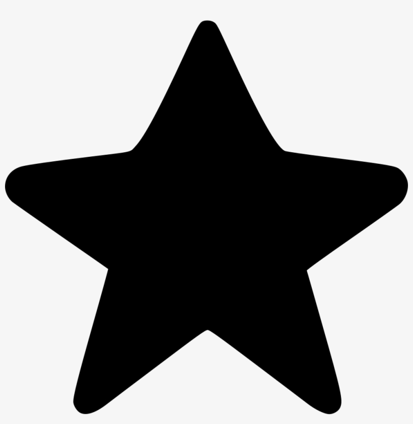 Download Png File - Black Star Icon Png - HD Transparent PNG - NicePNG.com
