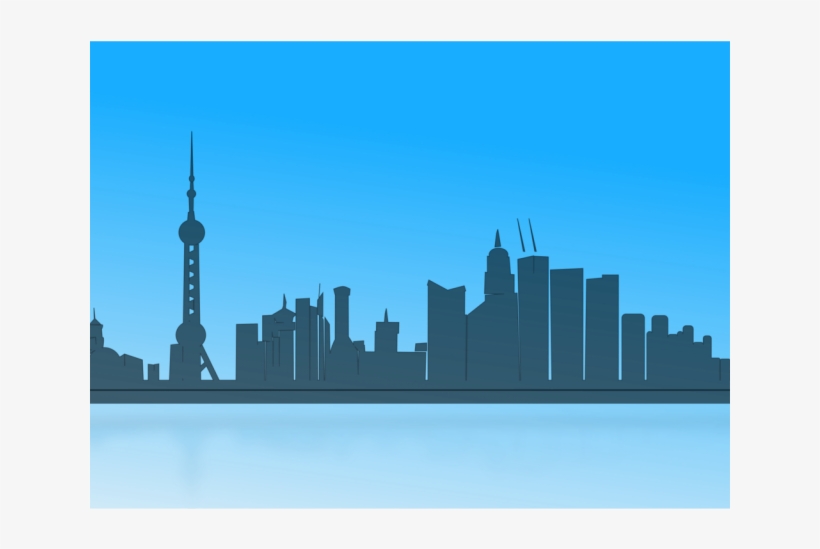 Drawn Skyline Cartoon - The Bund Transparent PNG - 640x480 - Free ...
