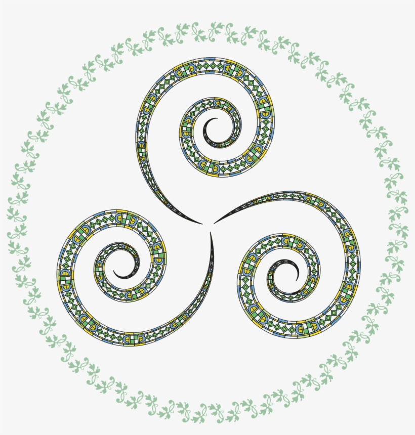 Vector Graphics, - Triskelion Transparent PNG - 1280x1280 - Free ...