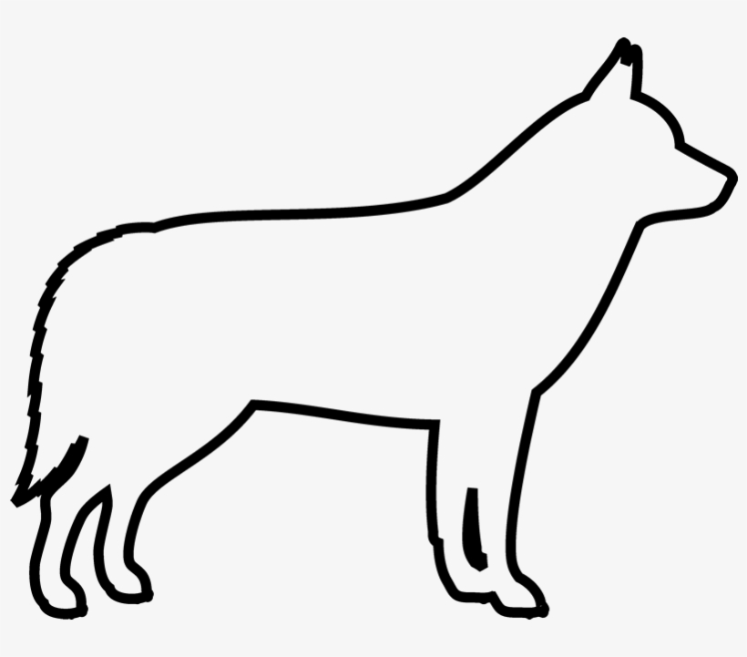 Husky Body Outline