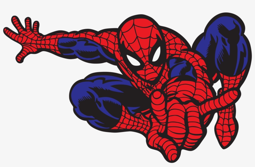 Clipart Hands Spiderman - Spiderman Line Art Png Transparent PNG ...
