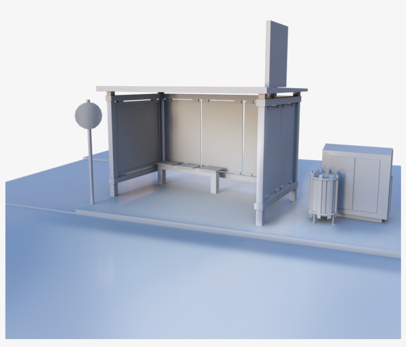 Bus Stop - Table Transparent PNG - 1000x1000 - Free Download on NicePNG