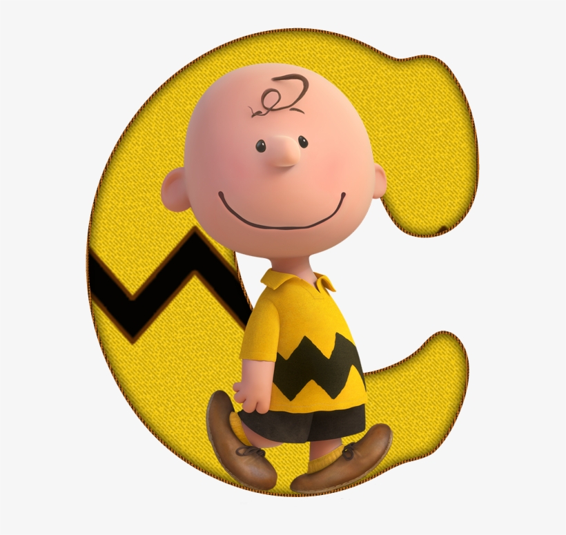 Charlie Brown Peanuts - Charlie Brown Alphabet Letters Transparent PNG ...