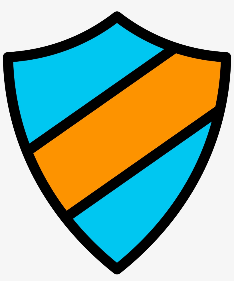 Emblem Icon Light Blue-orange Transparent PNG - 9292x10701 - Free ...
