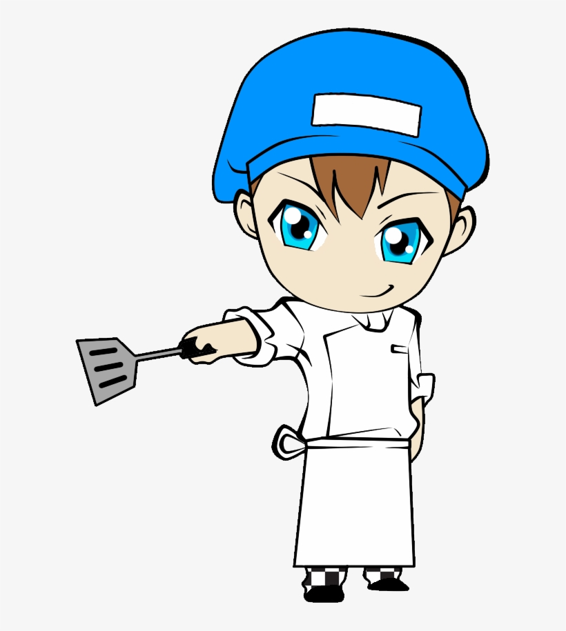 601 X 835 8 - Anime Chef Chibi Transparent PNG - 601x835 - Free ...