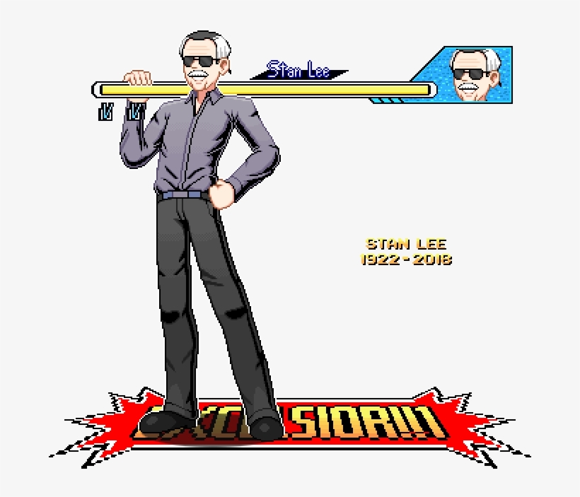 Stan Lee Diorama - Cartoon Transparent PNG - 704x640 - Free Download on ...