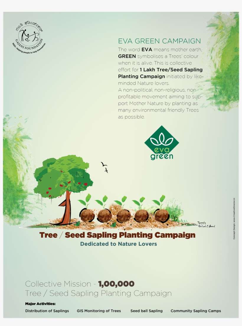 Http - //evagreenindia - Org/ - Tree Planting Campaign Creative ...