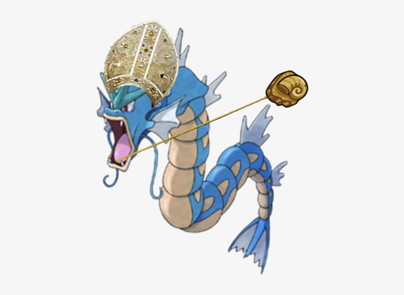 Pope%2bgreg - Pokemon Gyarados Transparent PNG - 530x591 - Free ...