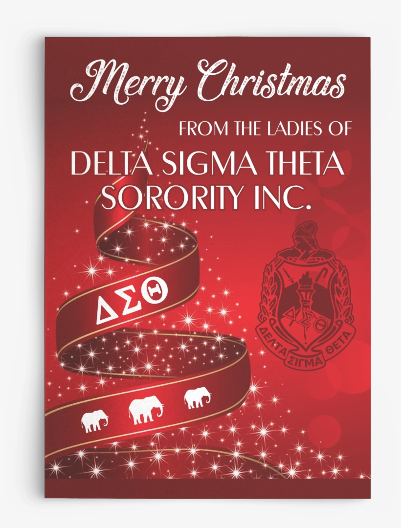 Delta Sigma Theta Christmas Card - Delta Sigma Theta Merry Christmas ...