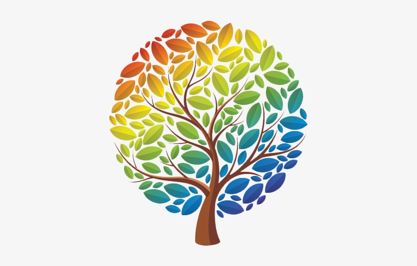 Rainbow Tree Clipart Transparent PNG - 570x574 - Free Download on NicePNG