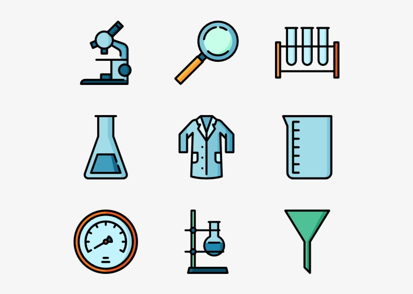 Laboratory Set Png Transparent Image Transparent PNG - 600x564 - Free ...