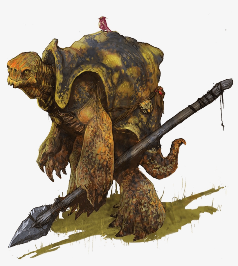 5e - Dungeons And Dragons Tortle Transparent PNG - 933x1000 - Free ...