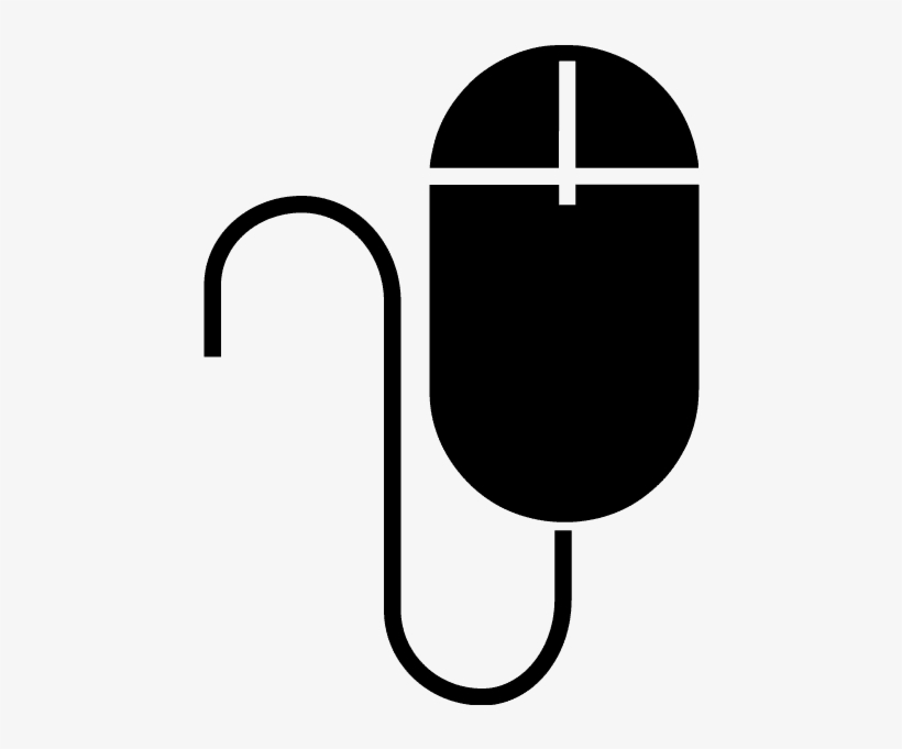 Download Black Computer Mouse - Computer Mouse - HD Transparent PNG ...